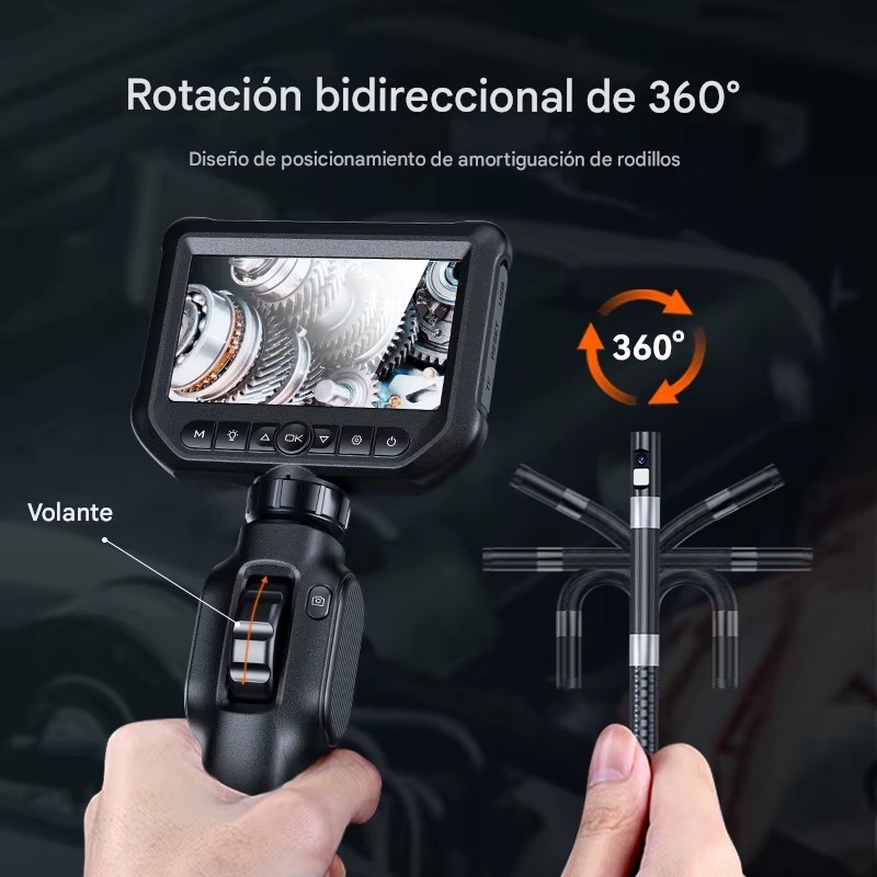 Endoscopio articulado ultrafino S43
